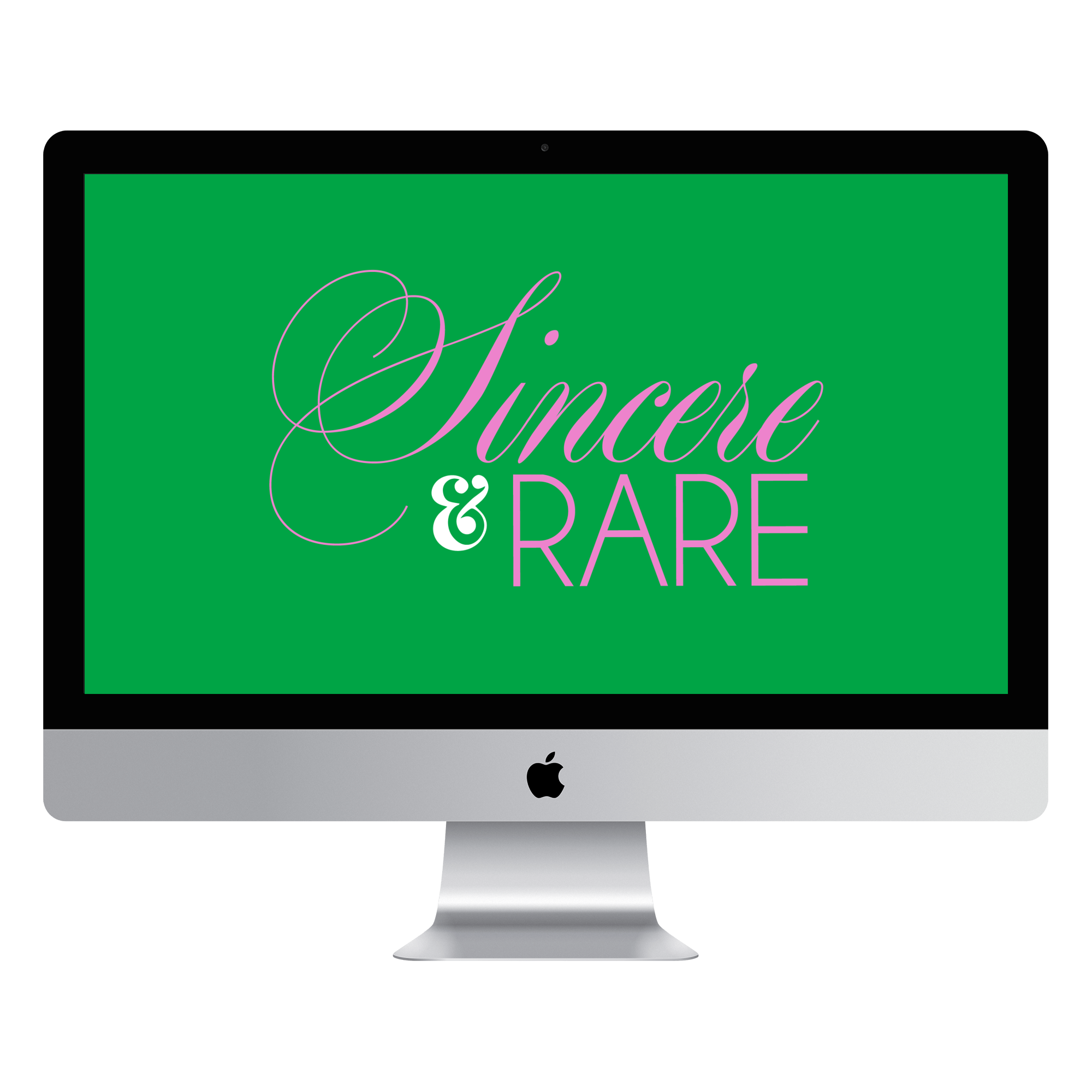 Sincere & Rare (Green) Desktop Wallpaper – My Tee Sharp