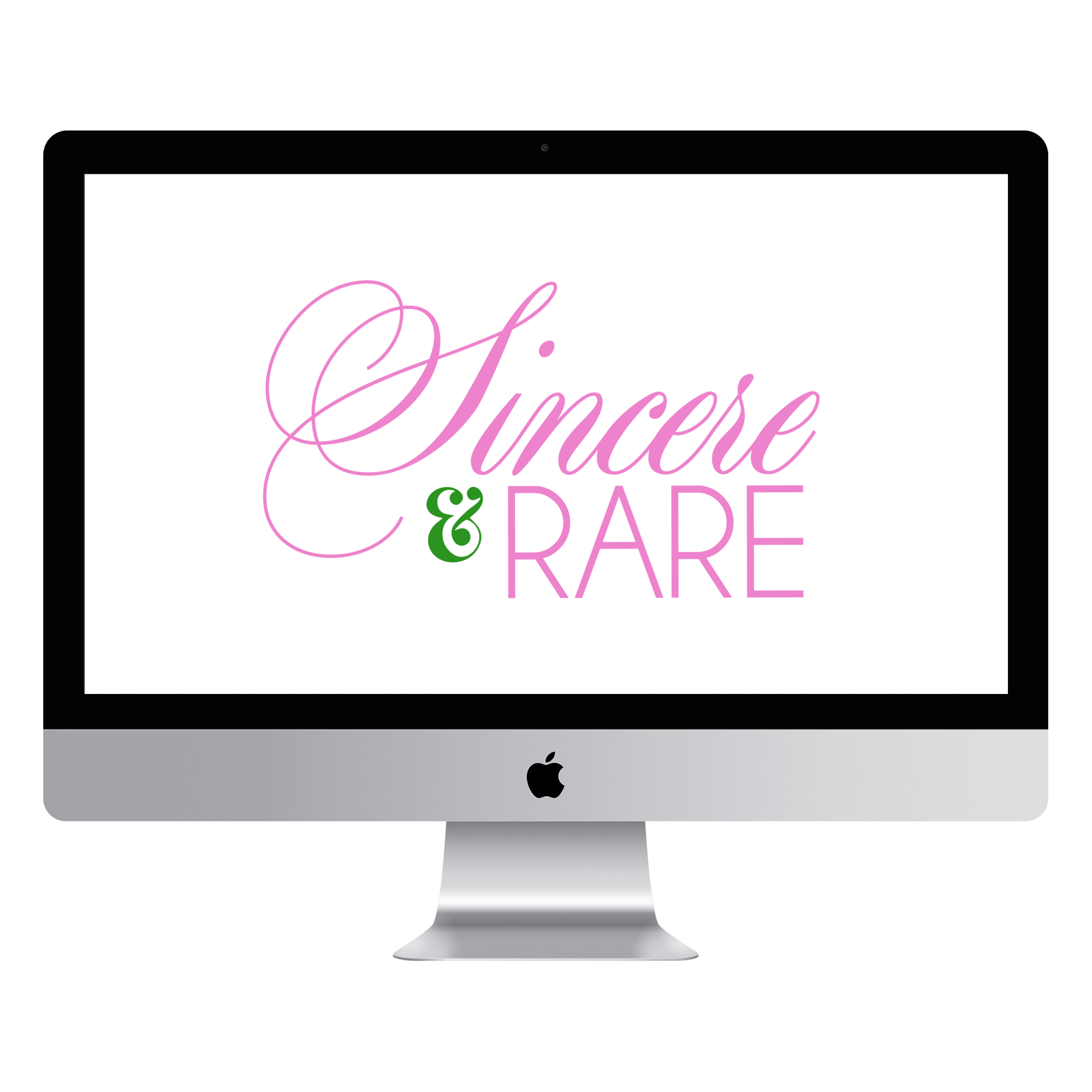 Sincere & Rare (White) Desktop Wallpaper – My Tee Sharp